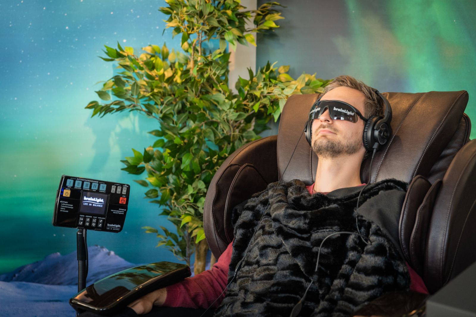 Voorkom stress: brainLight centrum: diepe ontspanning en mentale rust